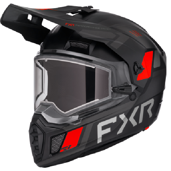 Clutch X Helmet W/E Full Face Snowmobile Helmet - FXR – ADM Sport