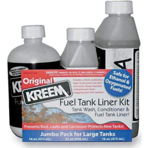 Jumbo Fuel Tank Liner and Tank Prep Kit - Kreem - Kreem – ADM Sport