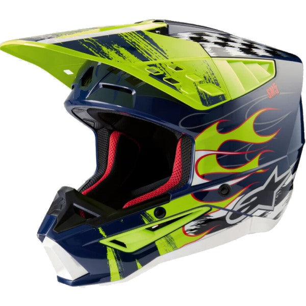 Motocross Helmet SM5 Rash - Alpinestars – ADM Sport