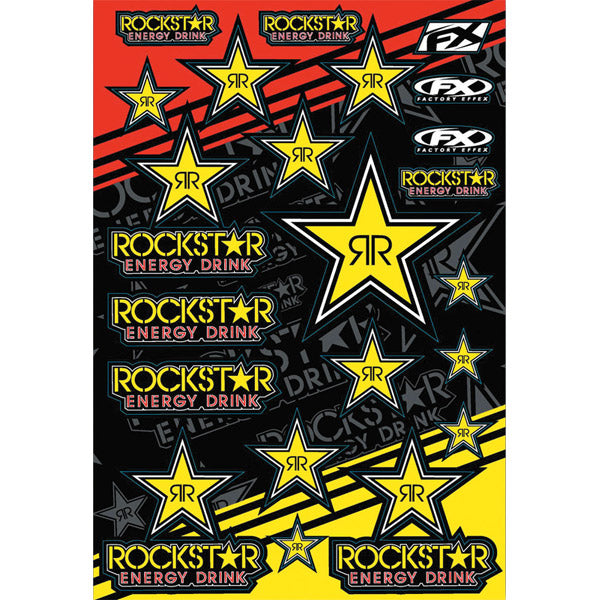 rockstar 1 sticker pack - Factory Effex – ADM Sport