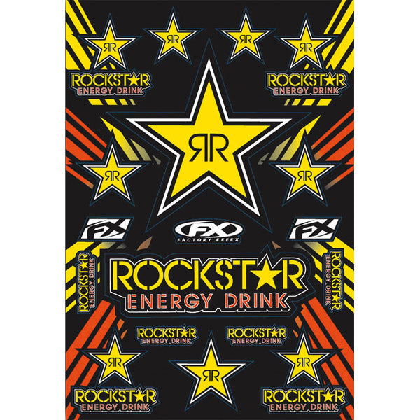 Rockstar Sticker Pack - Factory Effex – ADM Sport